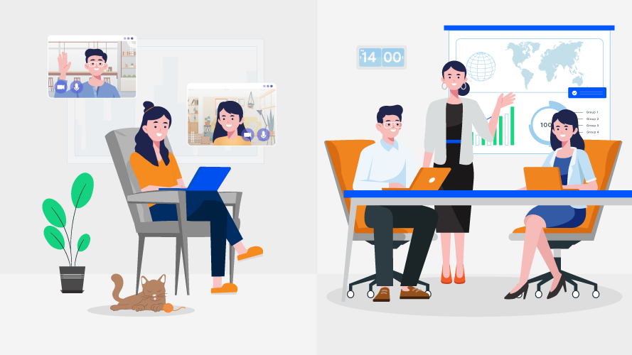 เทคนิคเพิ่มประสิทธิภาพการทำงานด้วย Hybrid Working | ทีเอ็มบีธนชาต (ttb)