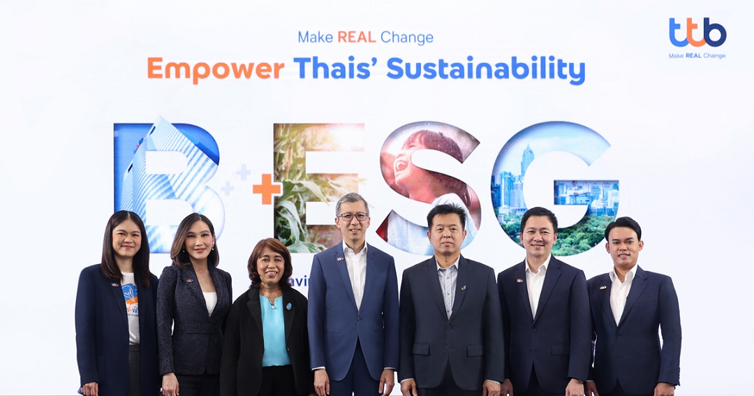 ทีเอ็มบีธนชาต ประกาศชูธง B+ESG ผสานธุรกิจและความยั่งยืนเป็นเนื้อเดียวกัน | ทีเอ็มบีธนชาต (ttb)